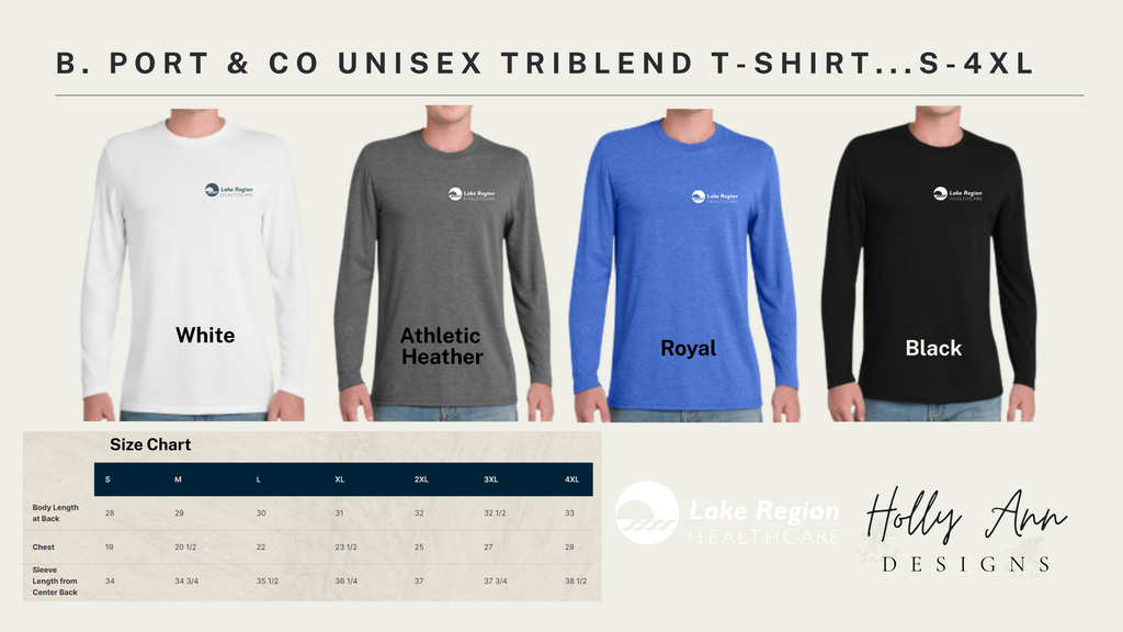 LRH Long Sleeve T-Shirt – Holly Ann Designs